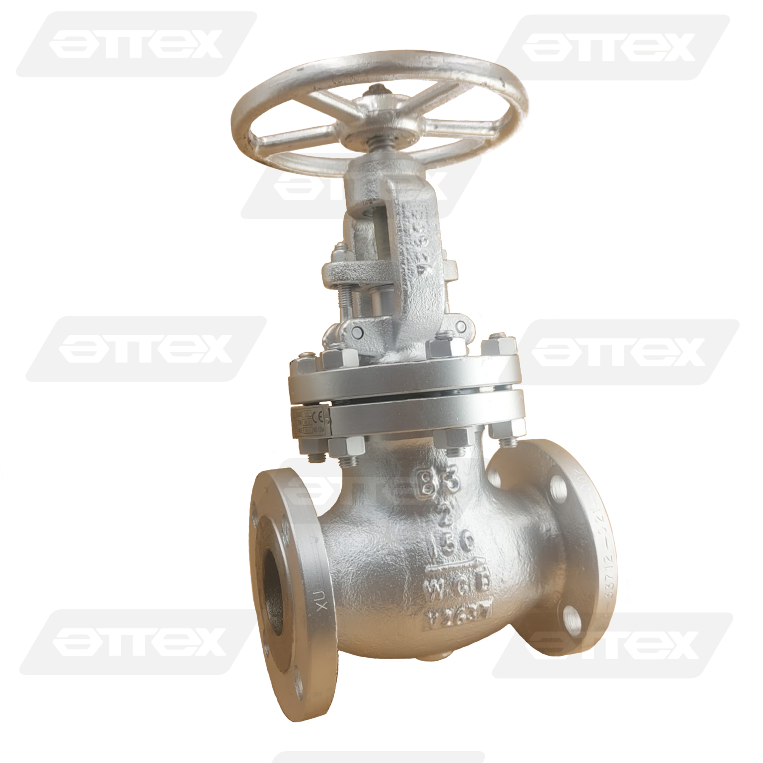 VALVULAS GLOBO MARCA B3-VALVE ASTM A-216 WCB TRIM-8 CLASE 150 R.F. 10 ...